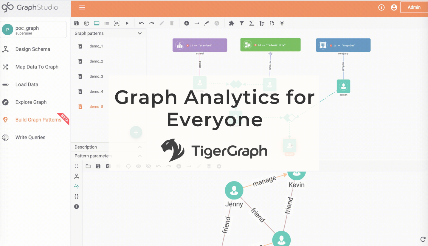 TigerGraph - No Code Graph Analytics for Everyone
