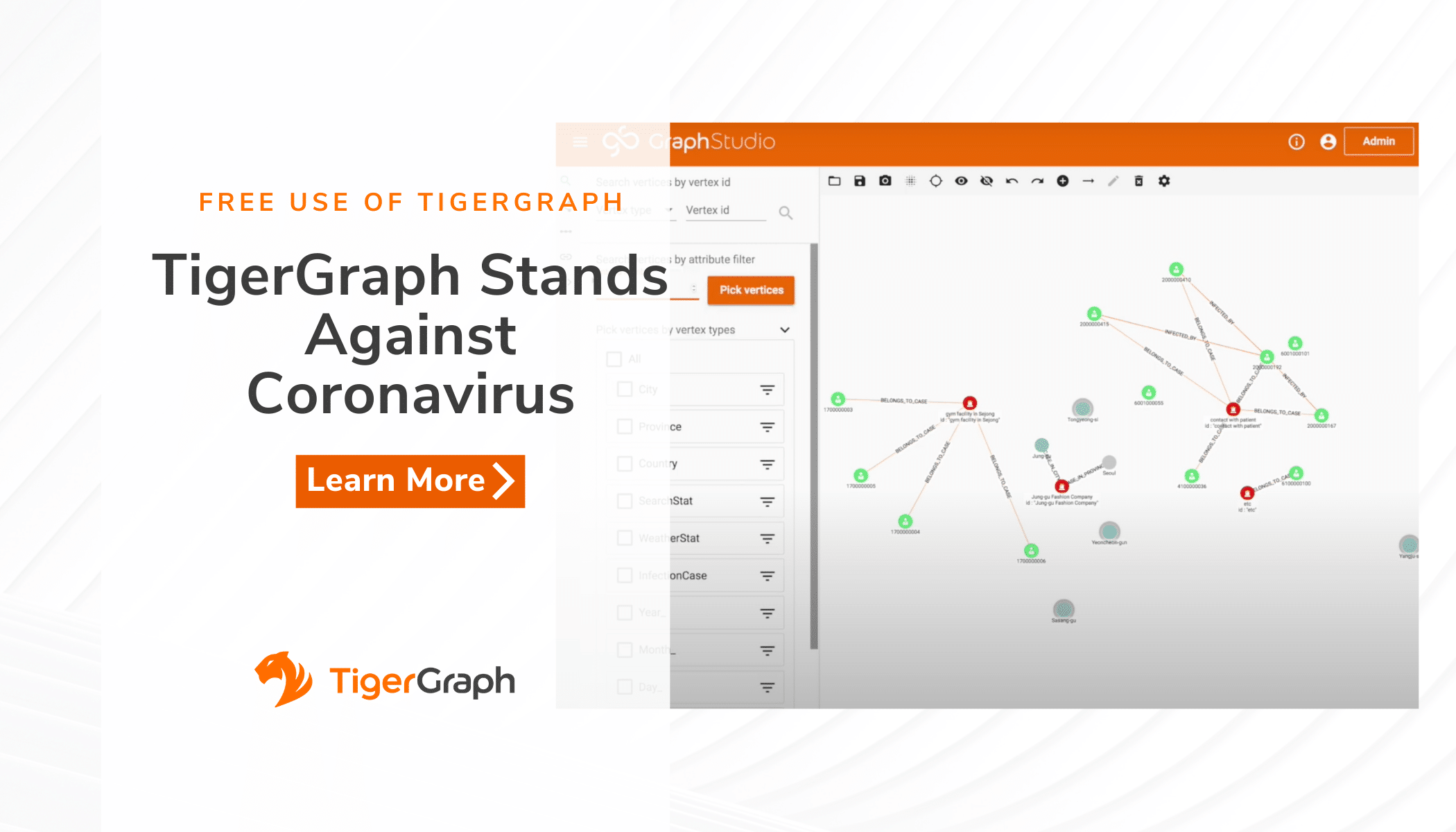 TigerGraph Stands Against Coronavirus - TigerGraph